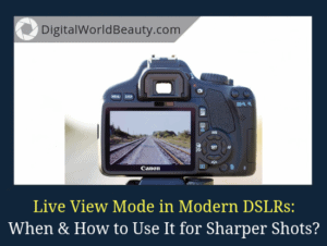 Live View in DSLR Cameras & How to Use It for Sharper Shots (Guide)